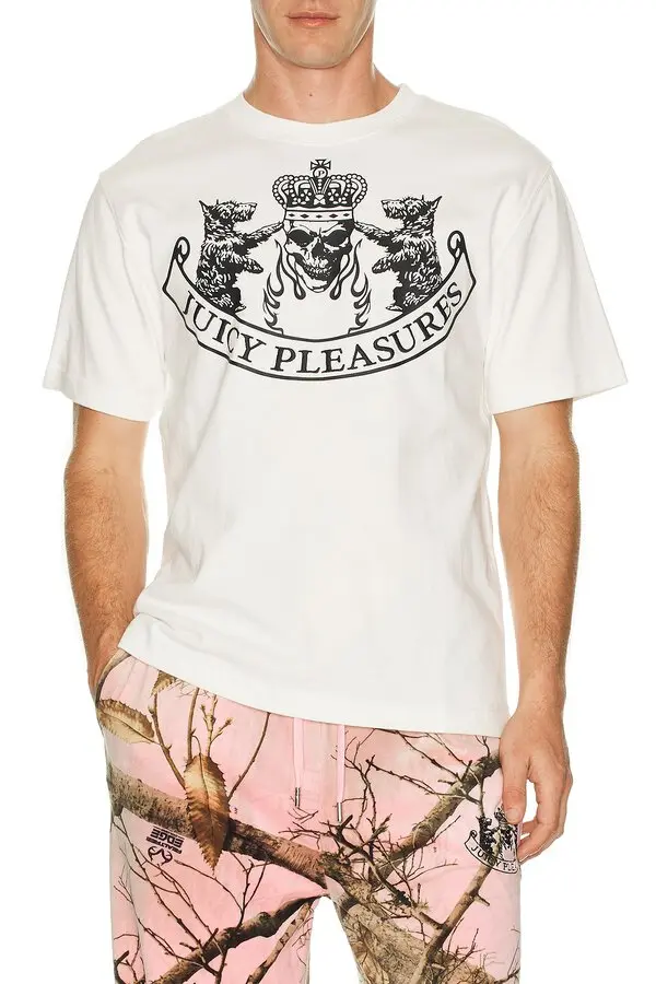 PLEASURES Skull Crest Heavyweight Shirt