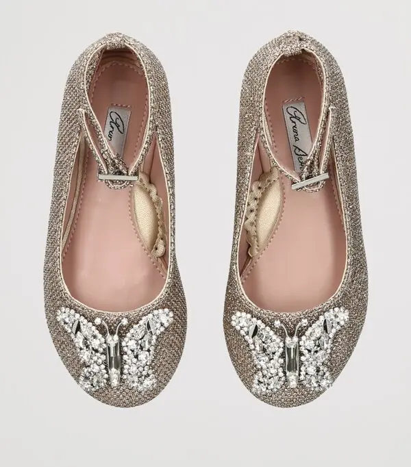 ARUNA SETH Metallic-thread Angelina Ballet Flats