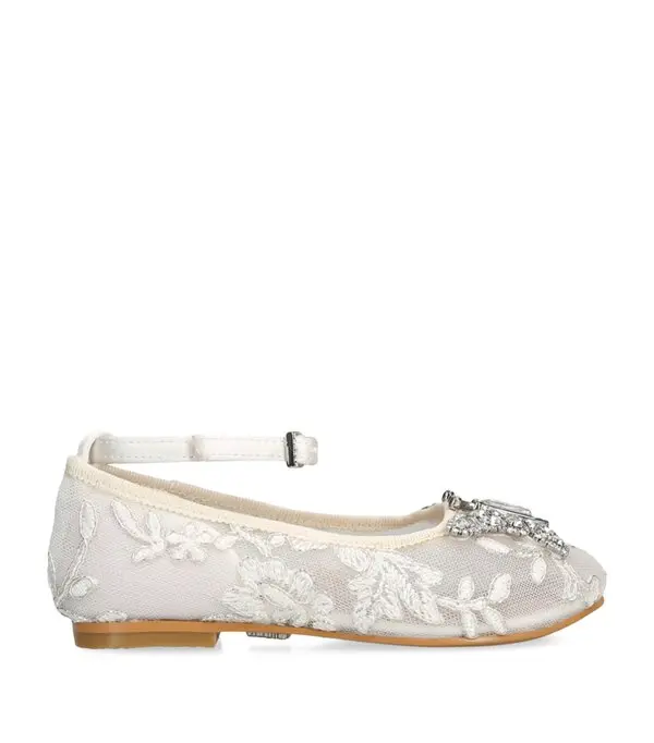 ARUNA SETH Lace Angelina Ballet Flats