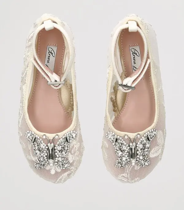 ARUNA SETH Lace Angelina Ballet Flats