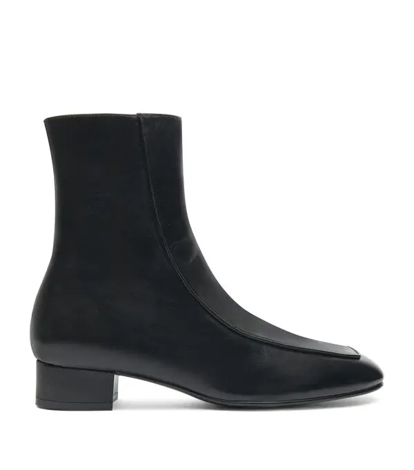 HERBERT LEVINE Leather Ankle Boots