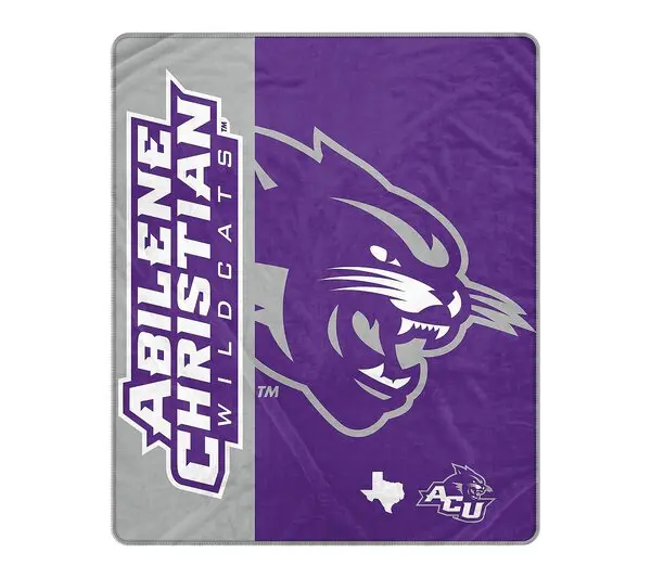 PEGASUS SPORTS Ncaa Endzone Ultra Soft Tailgate Throw - One-color