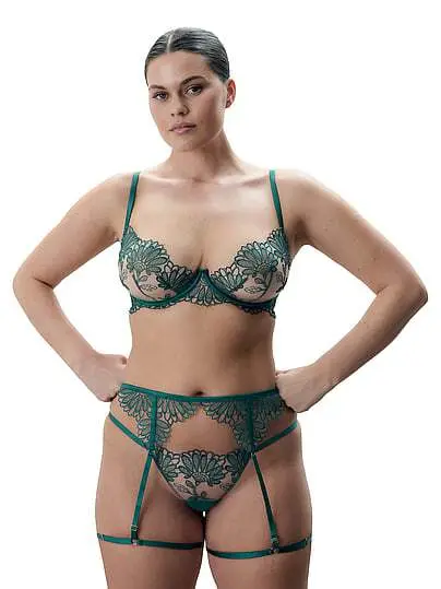 Victoria's Secret Bluebella Amaris Thigh Harness - Green