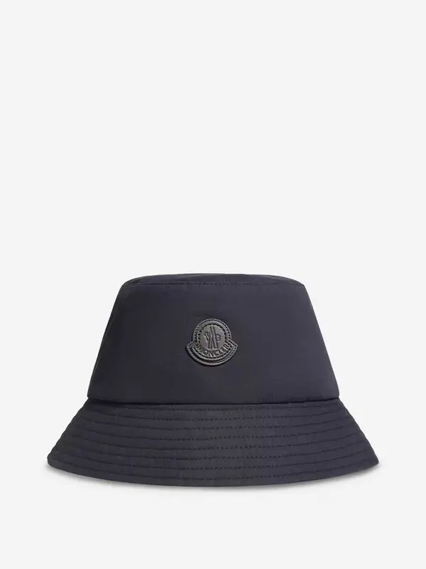 Moncler Cotton Twill Fisherman Hat - Antracite Grey