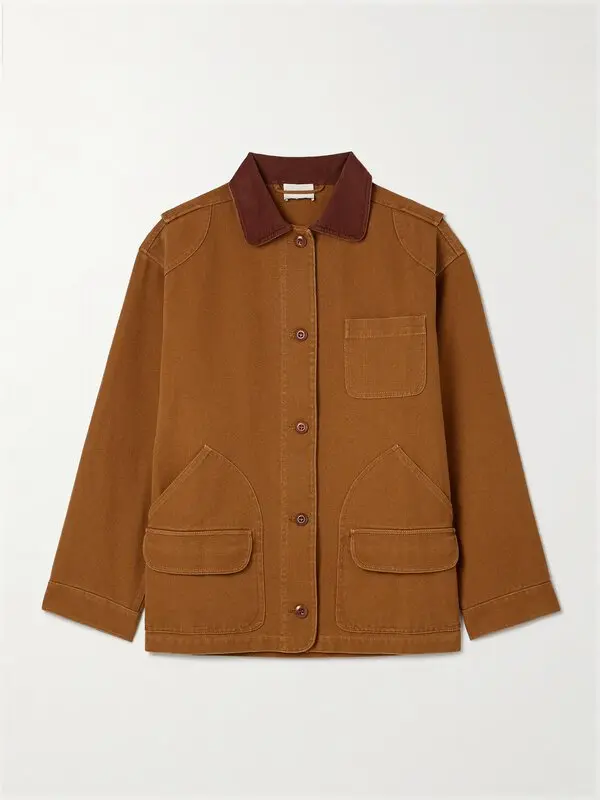DÔEN Pascual Cotton-canvas Jacket - Light Brown