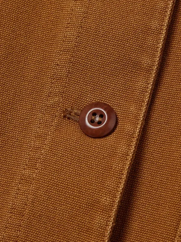 DÔEN Pascual Cotton-canvas Jacket - Light Brown