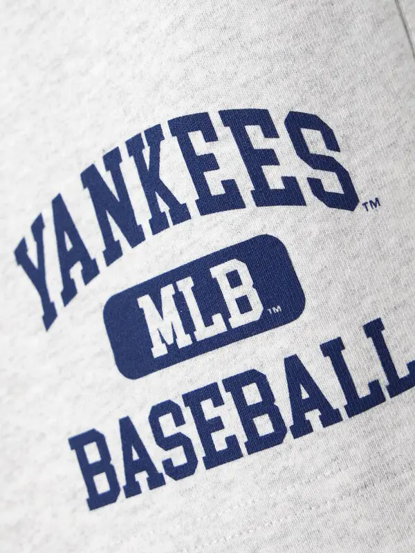 Sporty & Rich New York Yankees Gym Cotton-jersey Shorts