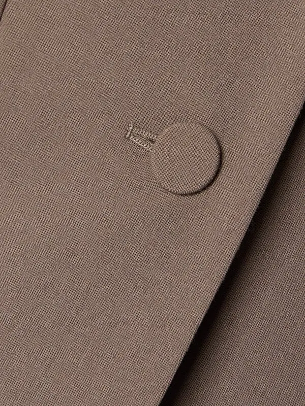 Dries Van Noten Cropped Crepe Blazer