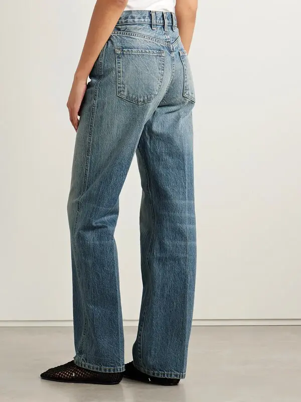 RÙADH The Quinn High-rise Straight-leg Jeans