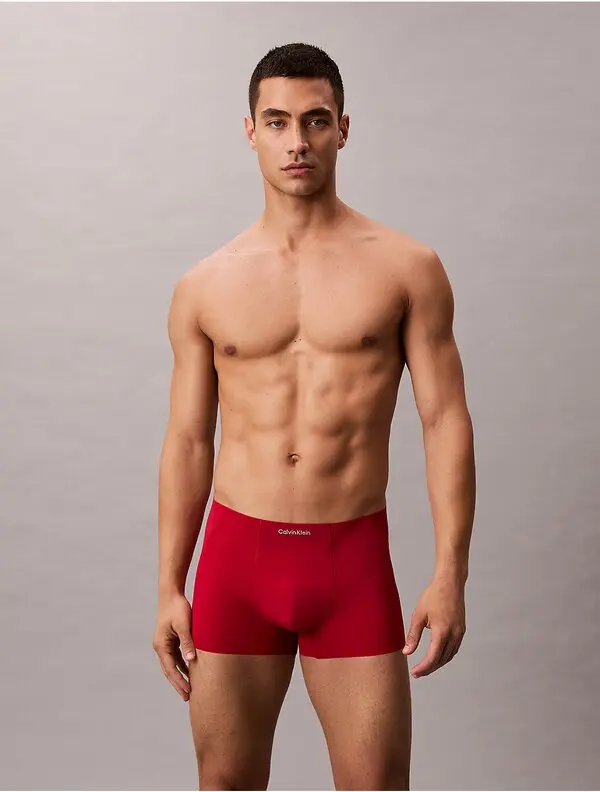 Calvin Klein Invisibles Trunk - Red Stamp