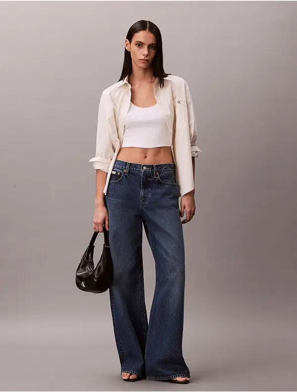 Calvin Klein Wide Leg Jeans - Indigo Julius