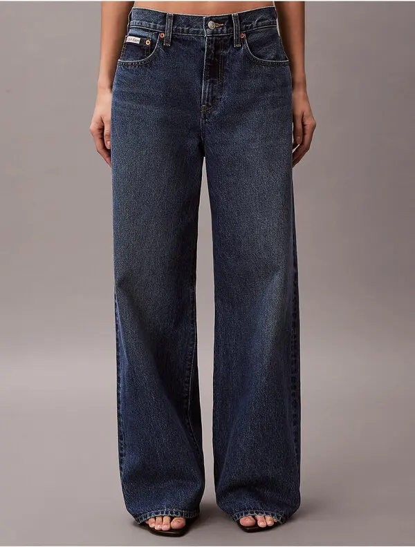 Calvin Klein Wide Leg Jeans - Indigo Julius