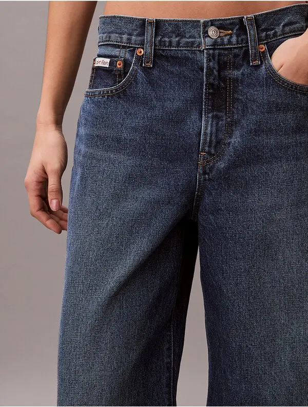Calvin Klein Wide Leg Jeans - Indigo Julius