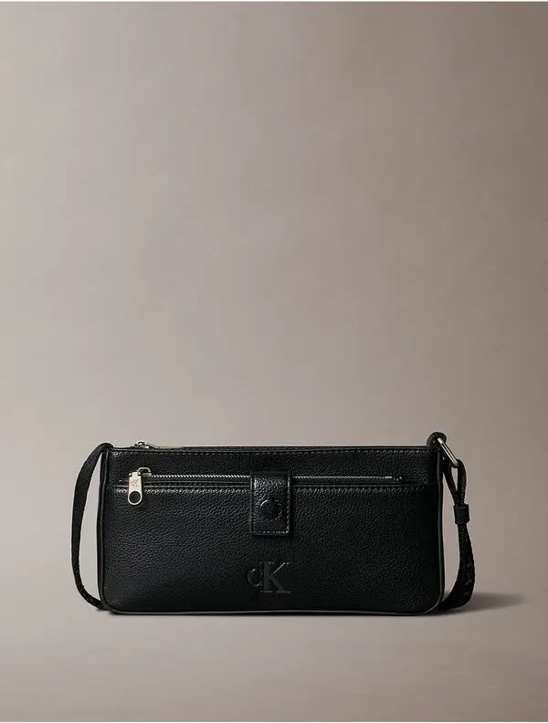 Calvin Klein Slim Phone Crossbody Bag - Black
