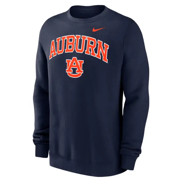 Nike Auburn Arch College Pullover Crew