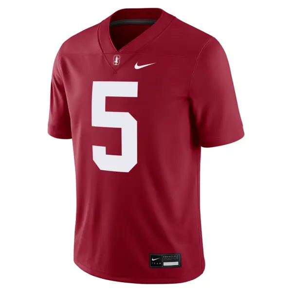 Nike Christian Mccaffrey Stanford Dri-fit College Game Jersey - Red