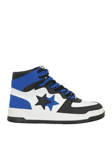 2STAR Leather High-top Sneakers - White