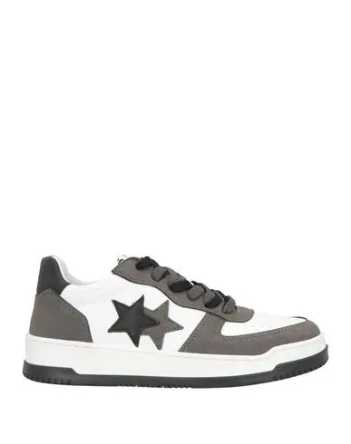 2STAR Leather Low-top Sneakers - Grey
