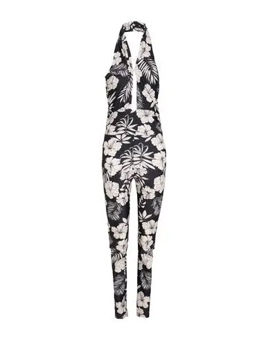 Pinko Floral-print Jumpsuit - Black
