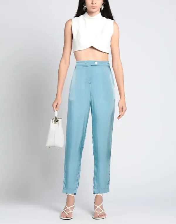 ALESSIA SANTI Tapered Twill Pants