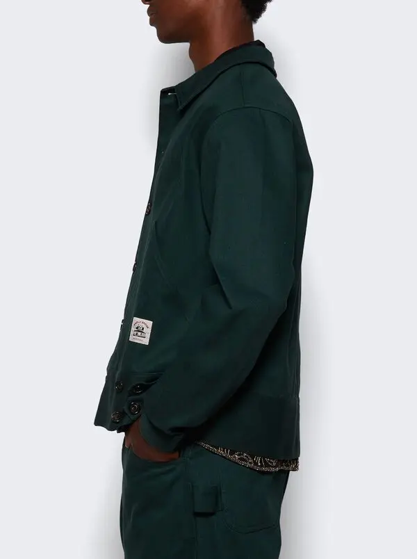 BODE Knolly Brook Side Tab Jacket - Green