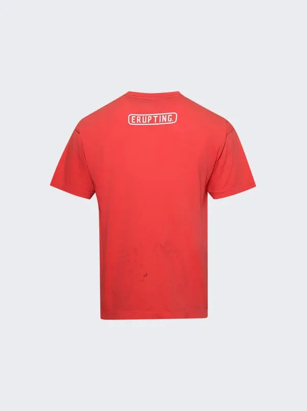 SAINT MXXXXXX Erupting Tee Red