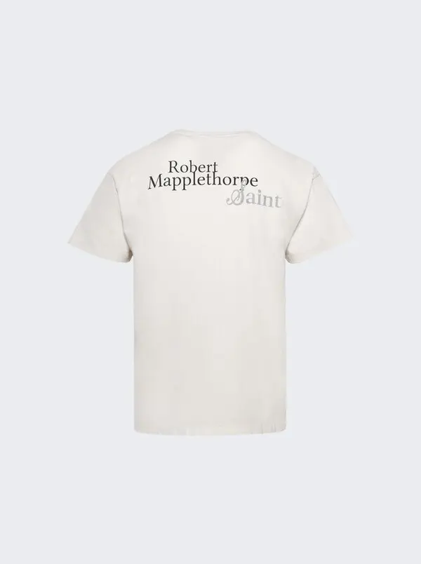 SAINT MXXXXXX X Robert Mapplethorpe Ken & Lydia & Tyler Tee - White