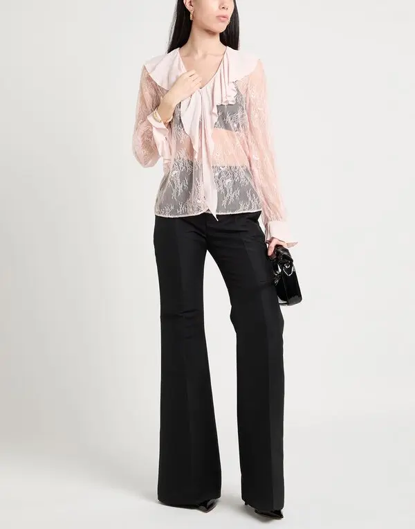 Pinko Ruched Lace Top