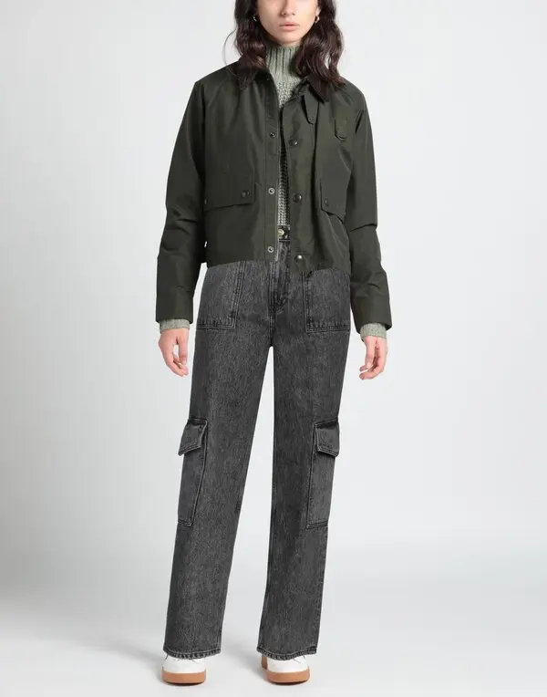 GANNI Organic Cotton Cargo Jeans