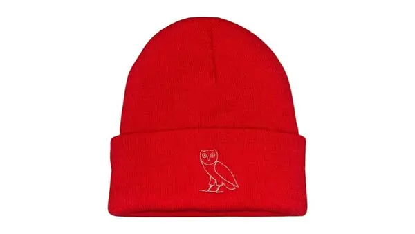 OVO Owl Beanie - Red