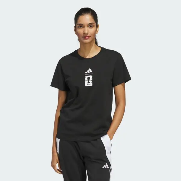 Adidas Fifa World Cup 26™ Match Ball Graphic T-shirt - Black