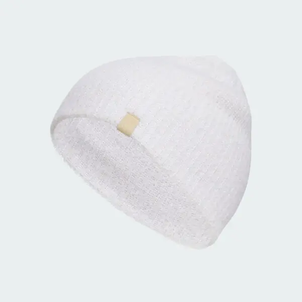 Adidas Lifestyle Non Fold Beanie - White / Beige / Hemp