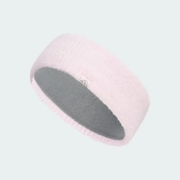 Adidas Lifestyle Fuzzy Headband - Clear Pink / Grey