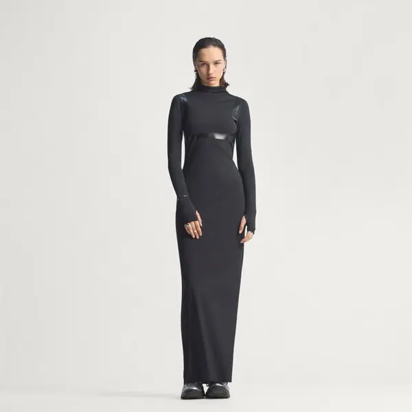 Adidas Techfit Maxi Dress - Black | Editorialist