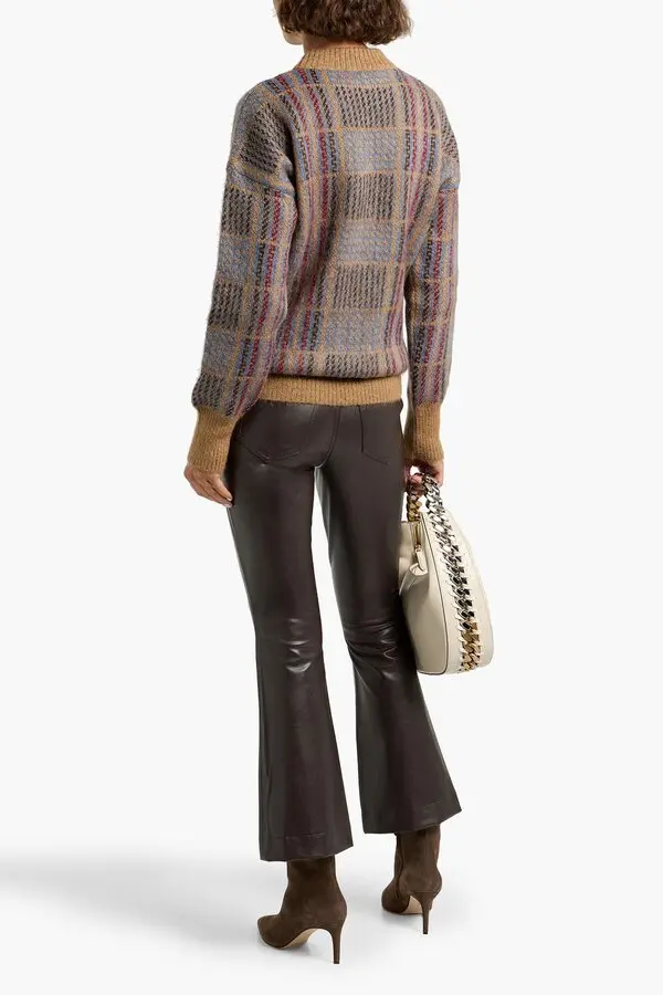 Veronica Beard Carson Flared Pants - Chocolate