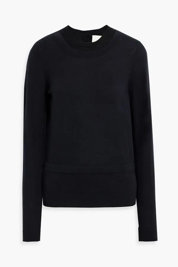 3.1 Phillip Lim Cutout Wool-blend Sweater