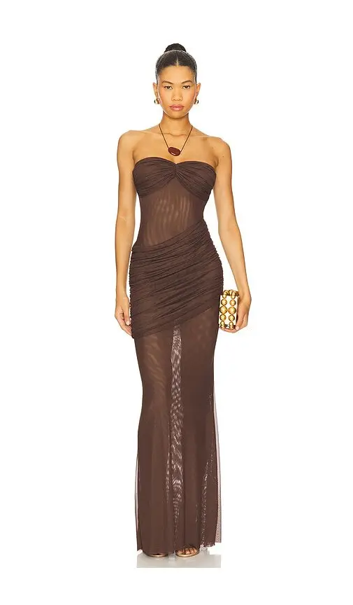 BANANHOT Erica Dress - Brown