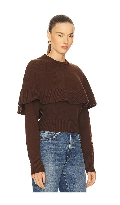 Ronny Kobo Evian Knit Top - Brown