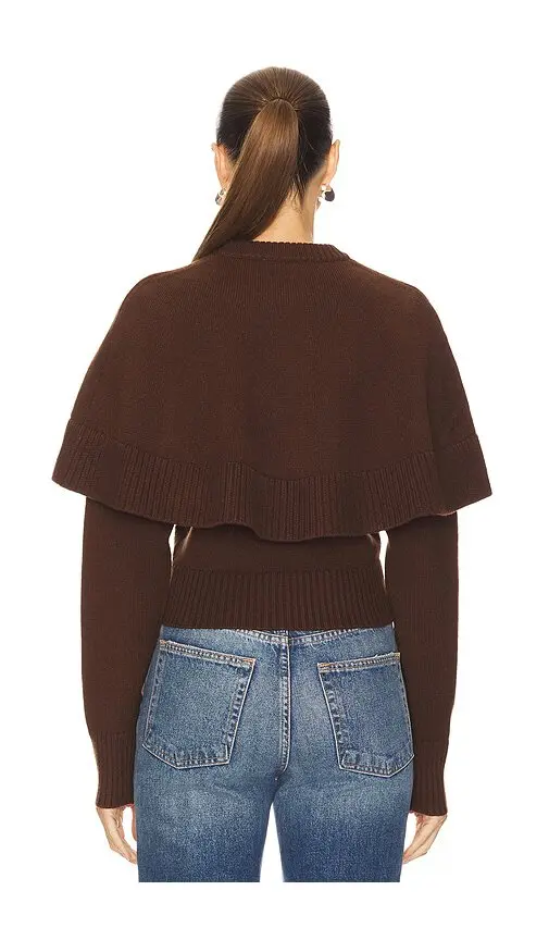 Ronny Kobo Evian Knit Top - Brown