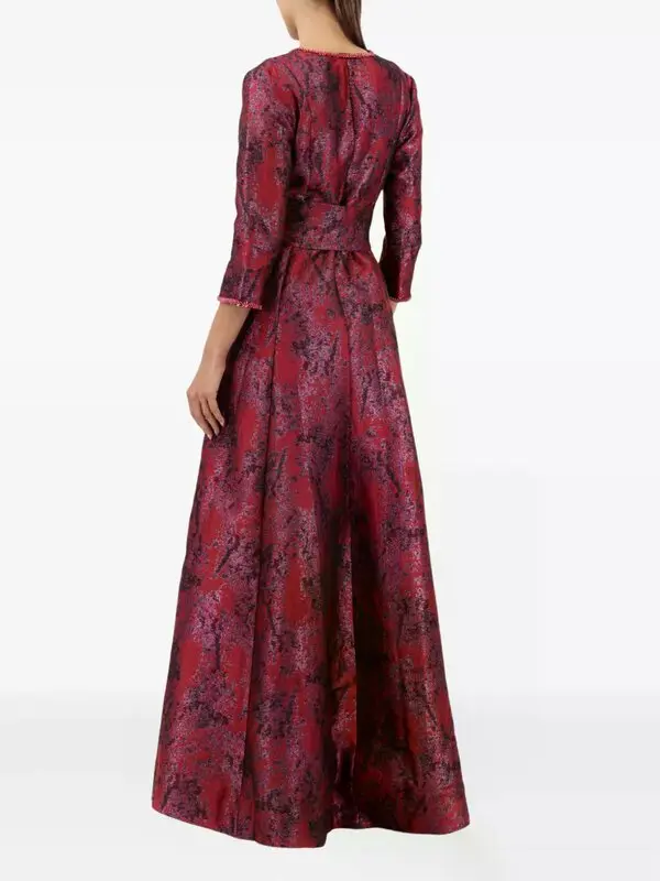 BARUNI Elham Floral Print Maxi Dress