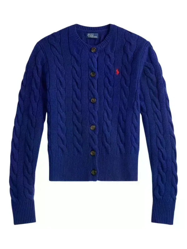 Polo Ralph Lauren Cable-knit Cardigan - Blue