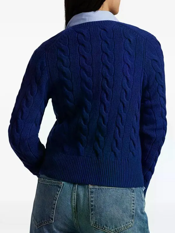 Polo Ralph Lauren Cable-knit Cardigan - Blue
