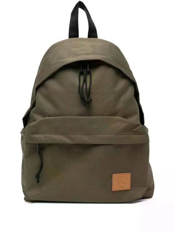 Lacoste Logo-patch Backpack - Green