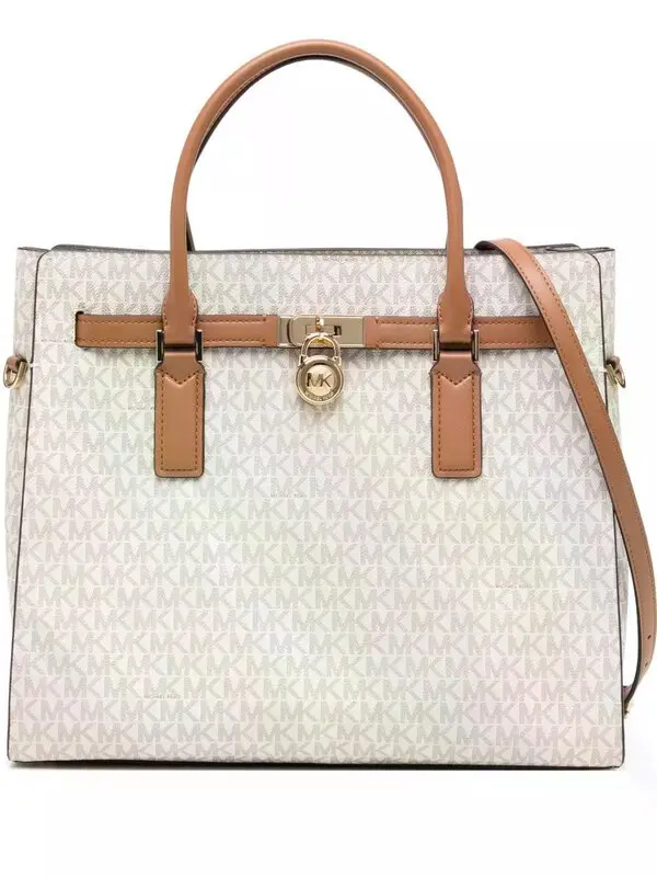 Michael Kors Large Hamilton Moderne Tote Bag - Neutrals
