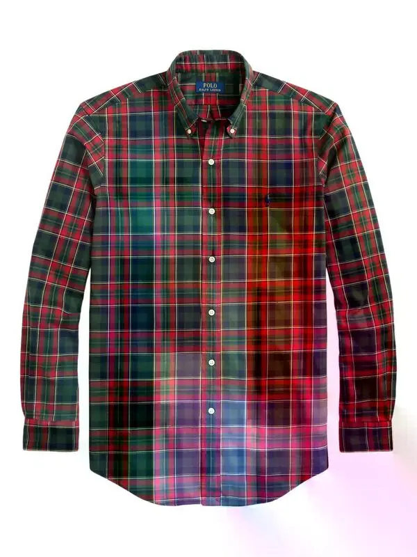 Polo Ralph Lauren Long-sleeve Plaid Shirt - Red
