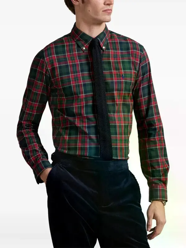 Polo Ralph Lauren Long-sleeve Plaid Shirt - Red