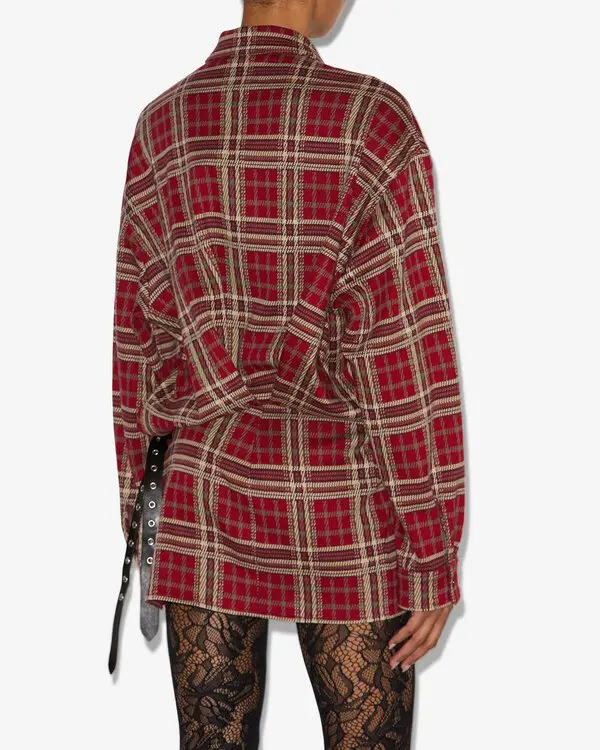 isabel marant plaid shirt dress Isabel Marant