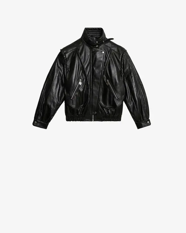 Isabel Marant Carole Leather Biker Jacket