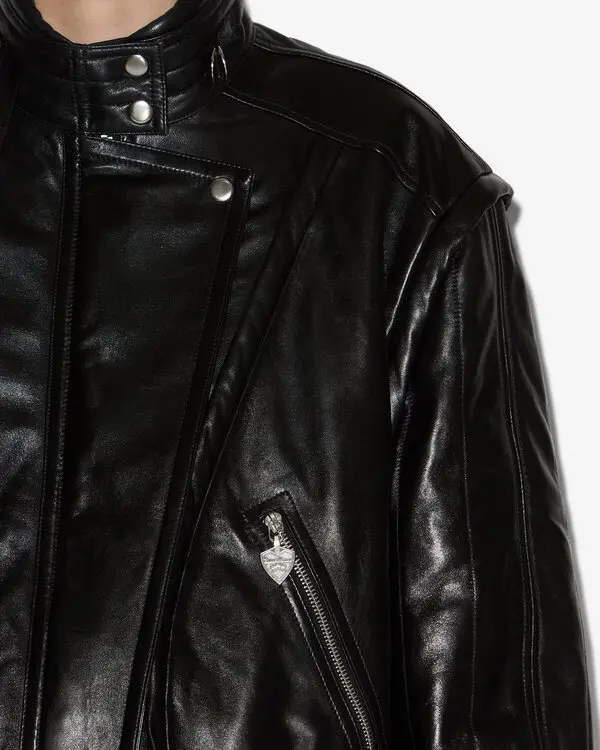 Isabel Marant Carole Leather Biker Jacket