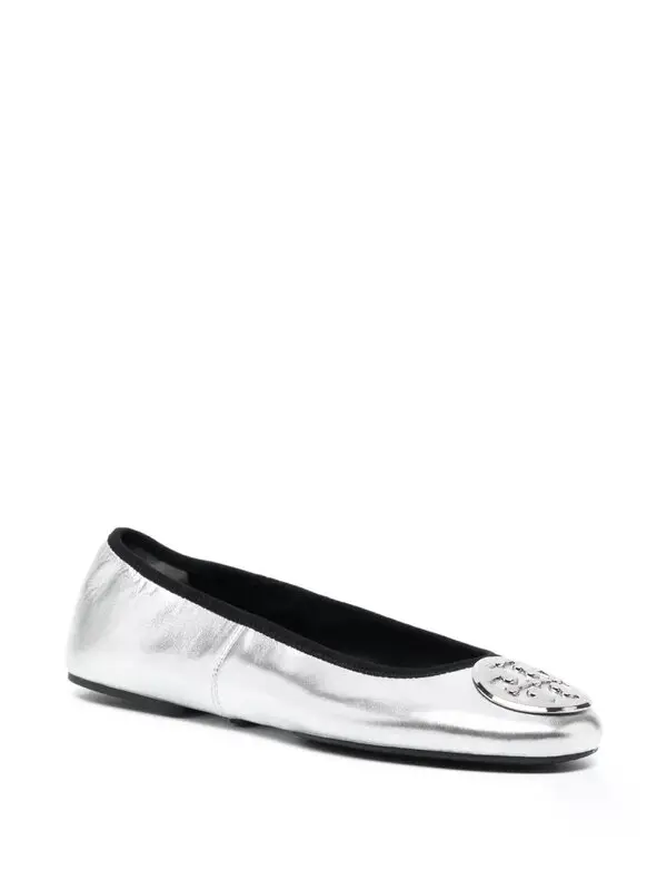 Tory Burch Reva Ballet Flats - Grey